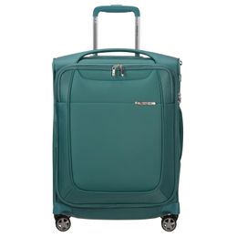 Weichgepäck-Trolley Samsonite "D'LITE" Gr. B/H/T: 40cm x 55cm x 22cm, northern blue Koffer Hartschalen-Koffer Reisekoffer TSA-Zahlenschloss im klassischen Design