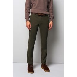 Chinos MEYER "M5.Chino" Gr. 34, Länge 36, grün, Herren, 98% Baumwolle;2% Elasthan, unifarben, Hosen, Gefertigt aus BIO-Baumwolle