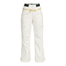 Snowboardhose Roxy "Passive Lines" Gr. M, beige (egret) Damen Hosen