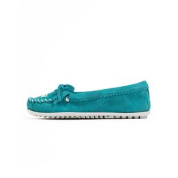 Minnetonka Moccasins 'Thunderbird Limited Edition' female Blue size 39