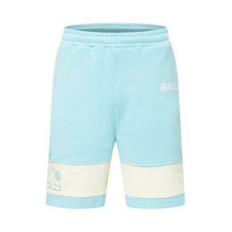 Ball Shorts Damen Gr&ouml;&szlig;e 34 hellblau / wei&szlig;