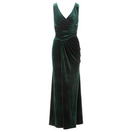 Kraimod Abendkleid Damen Größe 36 dunkelgrün Winterkleid
