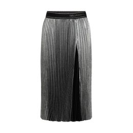K by KARL LAGERFELD Karl Lagerfeld Rock Damen Gr&ouml;&szlig;e 46 silbergrau