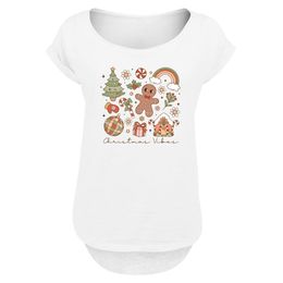 F4NT4STIC Shirt 'Christmas Vibes' female White size M