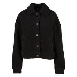 Urban Classics Fleecejacke Damen Gr&ouml;&szlig;e XXXL schwarz