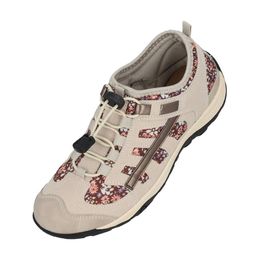 Palado Slip On 'Icni' Damen Gr&ouml;&szlig;e 42 beige / hellblau / rosa / bordeaux