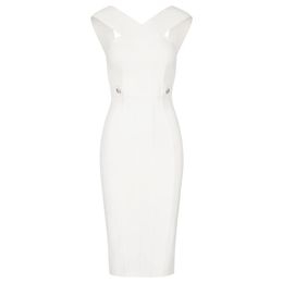 Kraimod Kleid Damen Größe 36 weiß Winterkleid