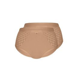 Sassa Mode Sassa Panty 'GRAPHICAL JACQUARD' female Beige, Brown size 44