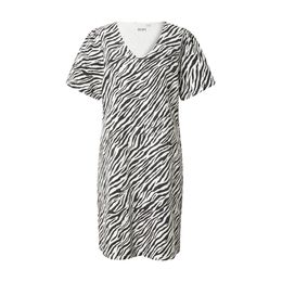 Ichi Kleid 'IH ZEBRA' Damen Größe 42 schwarz / weiß Winterkleid