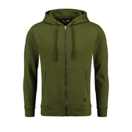 Key Largo Zip-Up Hoodie 'CONFIDENCE' female Green size 3XL