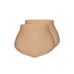 Sassa Mode Sassa Panty 'BEAUTIFUL EMBROIDERY' female Beige, Brown size 42