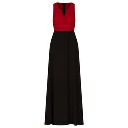 Kraimod Abendkleid Damen Größe 34 rot / schwarz Winterkleid