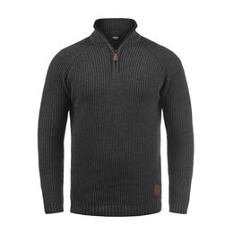 !Solid Pullover 'Xenox' Herren Gr&ouml;&szlig;e L grau