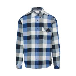 s.Oliver Hemd Herren Größe XXXL blau / grau / weiß