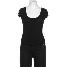 EDC by Esprit Damen T-Shirt, schwarz, Gr. 34