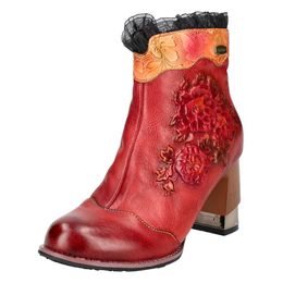 Laura Vita Stiefelette Damen Gr&ouml;&szlig;e 38 rot Winterschuhe
