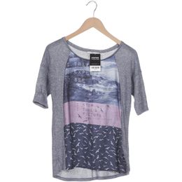 EDC by Esprit Damen T-Shirt, blau, Gr. 36