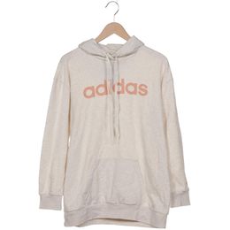 Adidas Damen Kapuzenpullover, beige, Gr. 38