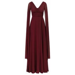Kraimod Kleid Damen Größe 42 weinrot Winterkleid
