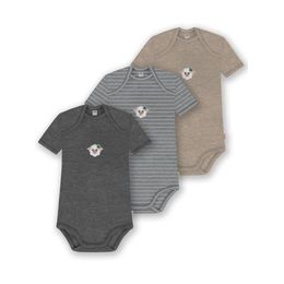 Normani Romper/Bodysuit 'Taurang' boy Beige, Grey size 80