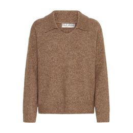 Pulz Jeans Sweater 'Astra' female Brown size S