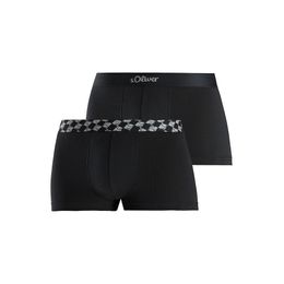 s.Oliver Boxershorts Herren Gr&ouml;&szlig;e M hellgrau / schwarz
