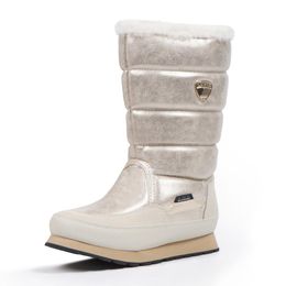 Luhta Snow Boots 'Valkea Ms' female Beige size 37