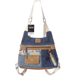 LOIS Jeans Lois Damen Rucksack, blau, Gr.