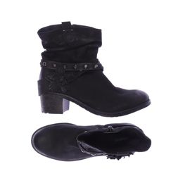 Bugatti Damen Stiefelette, schwarz, Gr. 39