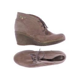 Salamander Damen Stiefelette, beige, Gr. 5