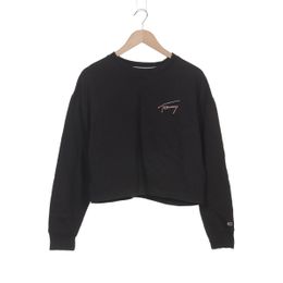 Tommy Jeans Damen Sweatshirt, schwarz, Gr. 38