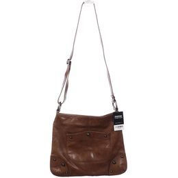 Massimo Dutti Damen Handtasche, braun, Gr.