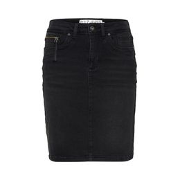 Pulz Jeans Rock 'Karolina' Damen Größe 36 black denim