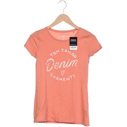 Tom Tailor Denim Damen T-Shirt, orange, Gr. 38