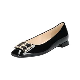 H&ouml;gl H&ouml;gl Ballerina 'Petty' Damen Gr&ouml;&szlig;e 34.5 gold / schwarz