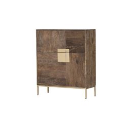 Höffner Sideboard Roxy ¦ braun ¦ Maße (cm): B: 100 H: 118 T: 38