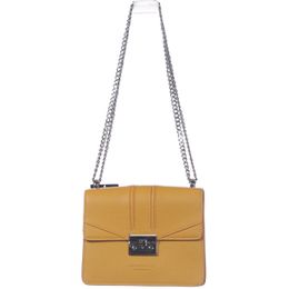 Seidenfelt Damen Handtasche, orange, Gr.