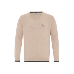Moxx Paris Pullover Herren Gr&ouml;&szlig;e L beige / braun