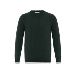 Moxx Paris Pullover Herren Gr&ouml;&szlig;e M gr&uuml;n / wei&szlig;