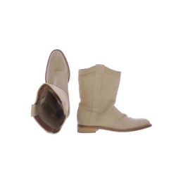 Marc Cain Damen Stiefelette, beige, Gr. 39