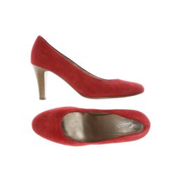 Gabor Damen Pumps, rot, Gr. 6.5