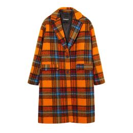Desigual Between-Seasons Coat female Orange size XL