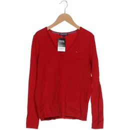 Tommy Hilfiger Damen Pullover, rot, Gr. 34