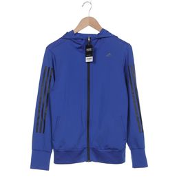 Adidas Damen Kapuzenpullover, blau, Gr. 42