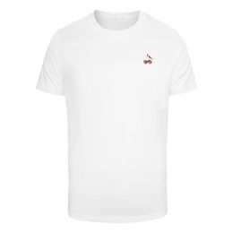 Mister Tee Shirt 'Life ́s Sweet Cherries' male White size XXL