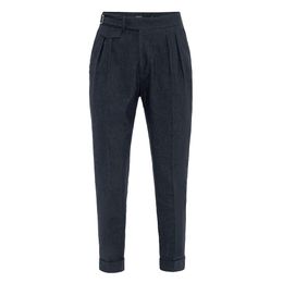 Antioch Pleat-Front Pants male Blue size 33