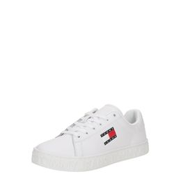 Tommy Jeans Sneaker 'Essential' Damen Größe 39 navy / rot / weiß