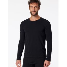 Schiesser Longsleeve ' 95/5 Originals ' Herren Gr&ouml;&szlig;e L schwarz