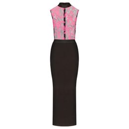 Kraimod Kleid Damen Gr&ouml;&szlig;e 36 hellpink / schwarz Winterkleid