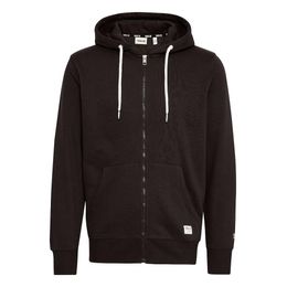 !Solid Zip-Up Hoodie 'CHALI' male Black size XXXL